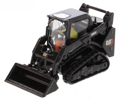 China DM 259D3 Compact Track Loader Alloy Engineering Model Black Edition 1:50 85677BK for sale