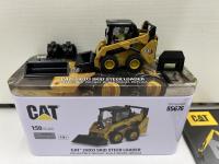 China DM 1:50  242D3 Compact Wheel Loader Diecast Alloy Model 85676 Collectible Toy for sale
