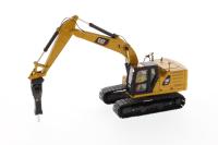 China DM 1:50  323 With Work Tools Die-cast Excavator Engineering Vehicle Model 85657 for sale