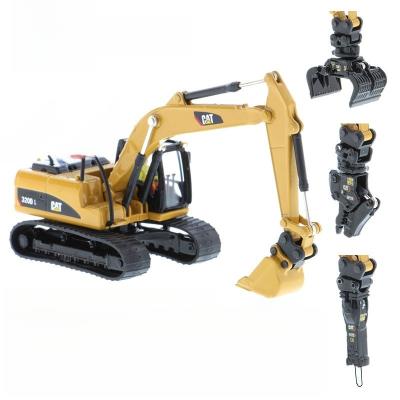 China DM85652  320D L Hydraulic Excavator Attachment Model 1:87 Scale Diecast Toy for sale