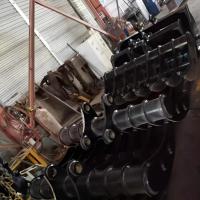 China High Quality Custom PC100-6 10 Ton Excavator Rake Bucket OEM Attachment Construction for sale