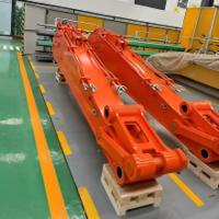 China Heavy Duty Long Reach Excavator Boom Arm  PC200 EX1200 for 8-45 Ton Excavators for sale