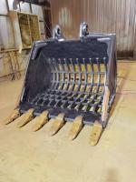China Heavy Duty Skeleton Bucket for 330 Excavator with Customizable Tine Spacing and High-Strength Wear-Resistant Steel for sale