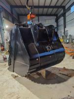 China Customized Q355B Excavator Bucket 2.61m³ Capacity for  349 Replacement General Purpose Digging for sale
