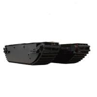 China Customized Floating Pontoon Undercarriage for Amphibious Excavator Swamp Marsh Wetlands Conversion Supplier for sale