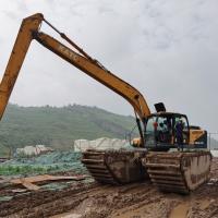 China Customized Floating Pontoon Undercarriage for Amphibious Excavator Swamp Marsh Wetlands Conversion Supplier for sale