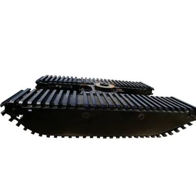 China Top Quality Customizable Amphibious Excavator Pontoon Wetland Swamp Floating Undercarriage Manufacturer Supplier for sale