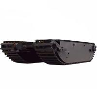 China Custom Amphibious Excavator Track Pontoon for Swamp Wetland Marshland Undercarriage Various Models Supplier for sale