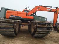 China Custom 10-45 Ton Excavator Amphibious Undercarriage Floating Pontoon Track Chassis for Wetland Dredging Projects for sale