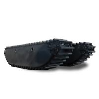 China Customized Amphibious Excavator Floating Undercarriage Float Pontoon for Sale Heavy Equipment Supplier for sale