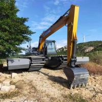 China Customizable Excavator Pontoon Undercarriage Water Float Swamp Float for Stable Operation Easy Maintenance Supplier for sale