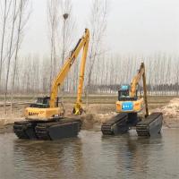 China Customizable Excavator Pontoon Undercarriage Water Float Swamp Float for Stable Operation Easy Maintenance Supplier for sale