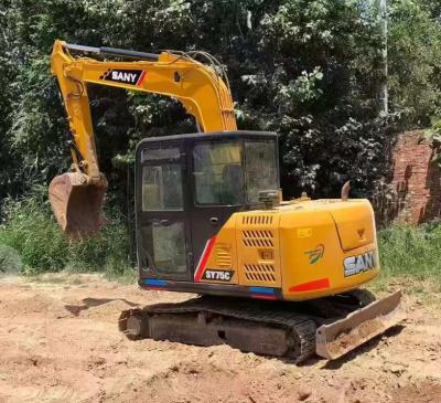 China Mini Small Used SANY SY50C Excavator SY50 SY55 SY65 SY70 SY75 6 Tons Original Chinese 80% New Excavadora/digger for sale