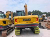 China 98% New XCMG XE75G Excavator With Rubber Pad Track Shoe With Hydraulic Shear for sale