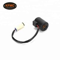 China EC210B Hydraulic Solenoid Valve Coil Diameter 21mm Iron Material for sale