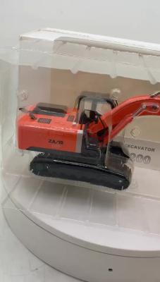 China 1:50 SCALE ZA/IS200 diecasting alloy sliding metal crawler excavator model toys for sale