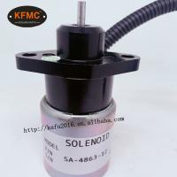 China factory direct  SA 4863-12 Flameout solenoid Excavator Electrical Parts for sale