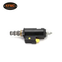 China SK350-6 Red Big Plug Pilot Safety Lock Solenoid Valve YN35V00020F1 for sale