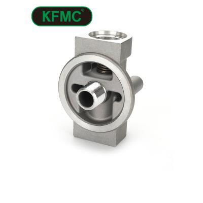 China KFMC Oil Return Seat Spare Parts For Excavator with Video technical support for sale