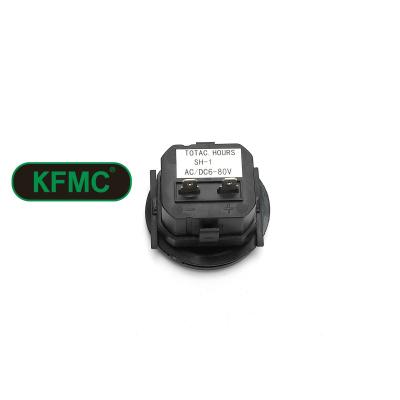 China KFMC Engine spare parts SH-1 AC/DC6-80V Time meter Excavator Electrical Parts for sale