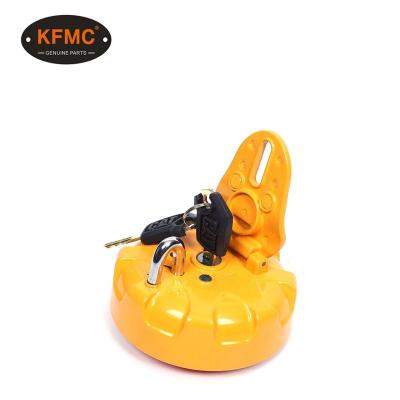 China OEM Iron Material Fuel Tank Cover For CAT E200B Excavator for sale