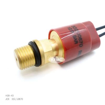 China Excavator Sensor Excavator JCB332/ J0670 Pressure Switch Excavator Spare Parts for sale