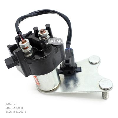 China J05E Excavator Spare Parts Starter Relay For SK200-8 SK260-8 SK25-8 for sale