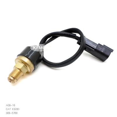 China Excavator Sensor CAT E320D 309-5769 Pressure Switch Excavator Spare Parts for sale