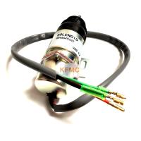 China 8944533411 Fuel Shutoff Stop Solenoid 12V 894453-3411 For Excavator Engine 6BG1 6BB1 6B61 for sale
