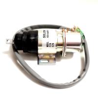 China 8944533411 Fuel Shutoff Stop Solenoid 12V 894453-3411 For Excavator Engine 6BG1 6BB1 6B61 for sale