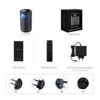 China 4K Android 9 Projector LED Wireless Mini DLP Projectors With HIFI Speaker Mode for sale