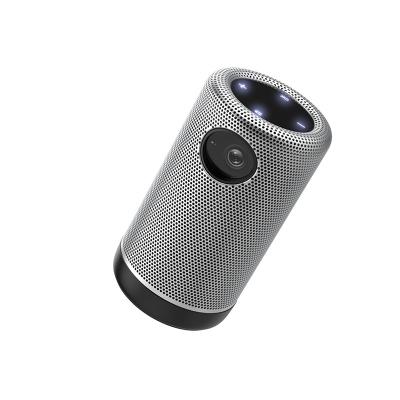 China Manual Focus Portable DLP Projector WiFi Bluetooth Smart Pico Projector 150 ANSI Lumens for sale