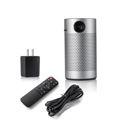 China 0.2KG Smart Pico Projector Mini Battery Wifi Android 70 Lumens 4k Laser Projector for sale