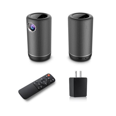 China Android 8.1 Mini Led Video Projector DLP Wifi Bluetooth Mini Projector 150 Lumen for sale