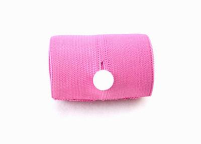 China Latex Free Fetal Monitoring Belts Adjustable Eyelet Knitted Elastic Polyester for sale