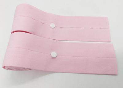 China Soft Fetal Heart Monitor Belts Woven Belt Latex Free Material With Buttons for sale