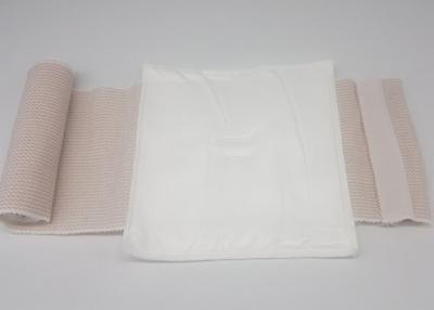 China Comfortable Elastic Bandage Wrap With Dressing H Shape Snap Rings Closure for sale