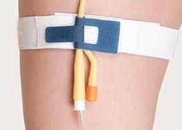 China Adjustable Elastic Foley Catheter Straps Reusable 2.5cm Or 3.8cm Width for sale