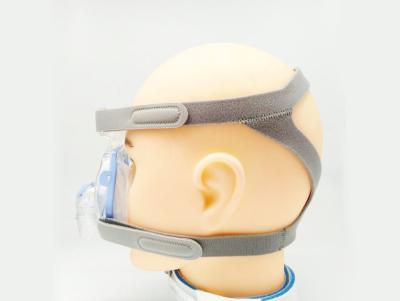 China Full mask headgear strap Nylon + Sponge In Grey Color for sale