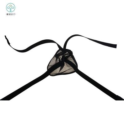 China Black Color Mesh Full Face Headgear for Hans Rudolph Mask Reusable and Washable for sale