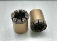 China P / WL W Profile Impregnated Diamond Core Bit , High Efficieney Core Hole Drill Bits for sale