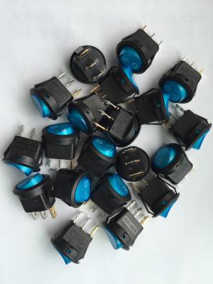 China Rocker switch,Round switch,ON-OFF Switch with lamp or without lamp;AC power switch,UL .TUV Switch, 3Pin or 2Pin switch for sale