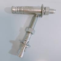 China 304 Concrete Expansion Anchor Bolts Anchors Through Bolt Wall Wedge 12mm for sale