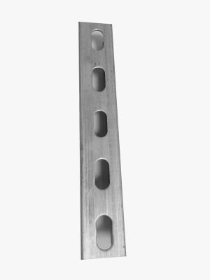 China 82*41mm Slotted Galvanized Strut C Channel Steel Channels For Engineering purlins for sale