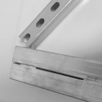 China 62mm×41mm CE Stainless Steel Strut C Channel SS400 Metal Building steel purlins for sale