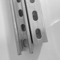 China 41mm SS304 Galvanized Metal Steel Channel ASTM Vertical Integrated Q195 A36 for sale