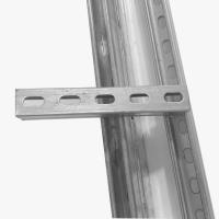 China Construction Unistrut Steel Metal Strut Channel Cold Rolled 41mm SGS for sale