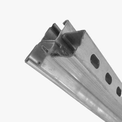 China 41mm Silver HDG Galvanised C Channel Metal Strut For Building for sale