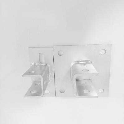 China Electro Galvanized Stainless Steel Strut Fittings Hotdip OEM customized accessories for sale