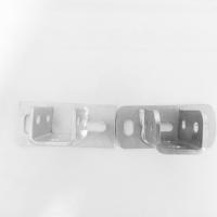 China Customized Strut Channel Fittings Flat Angle silver For electrical Channel accessories for sale